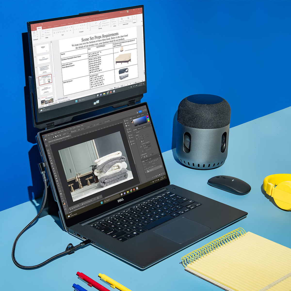 Duex Float Portable Stacked Extra Screen for Laptop | Mobile Pixels