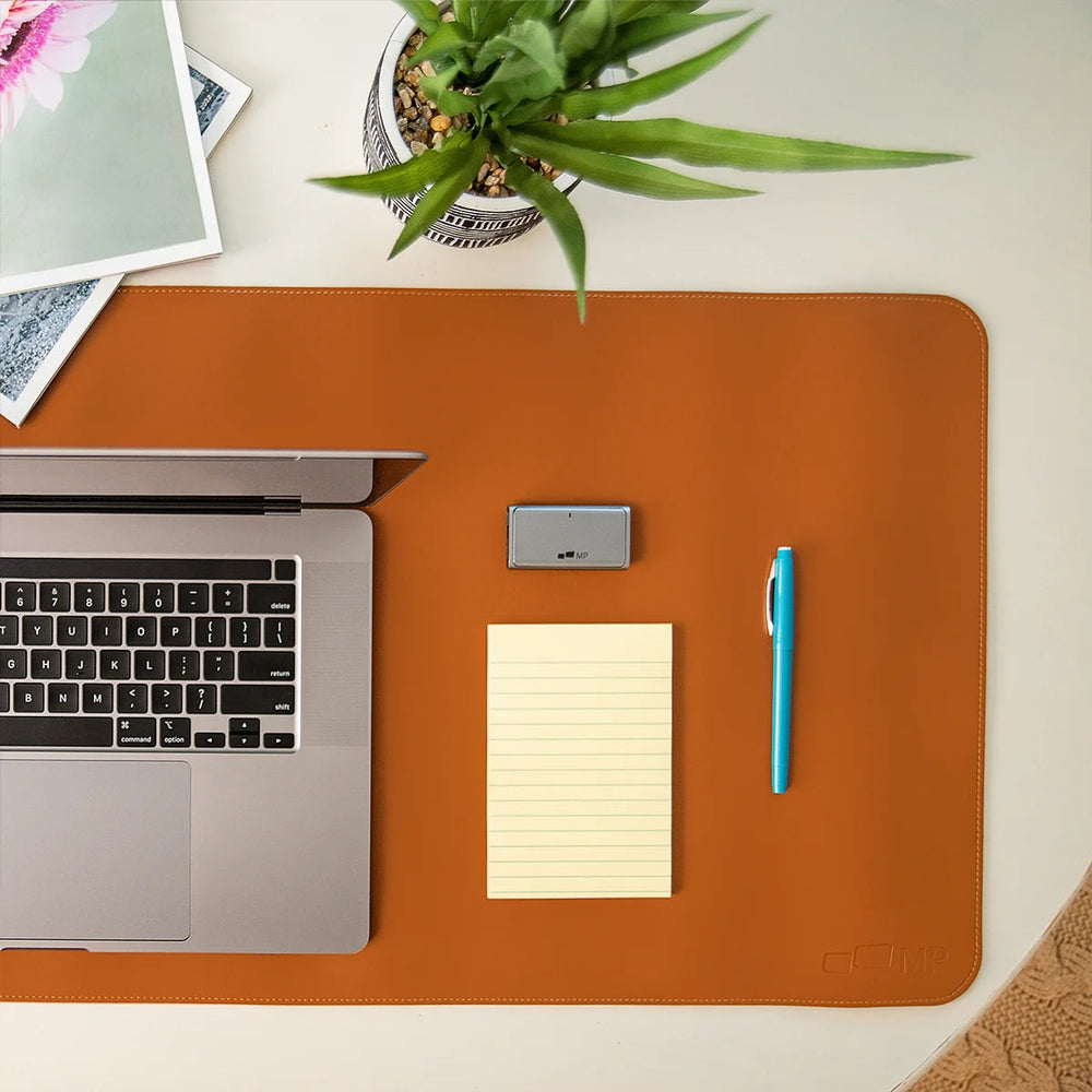 PU Leather Desk Mat | Mobile Pixels