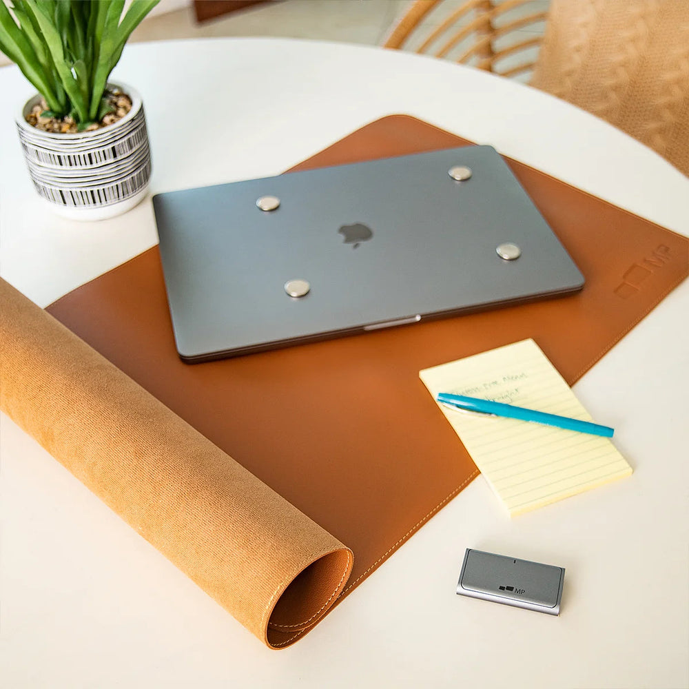 PU Leather Desk Mat | Mobile Pixels