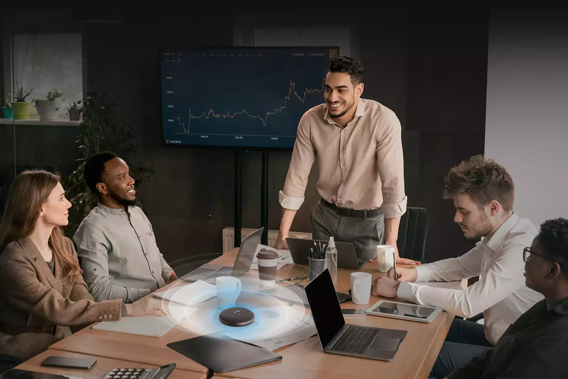 Bluetooth Conference Speaker with Mic | Mobile Pixels