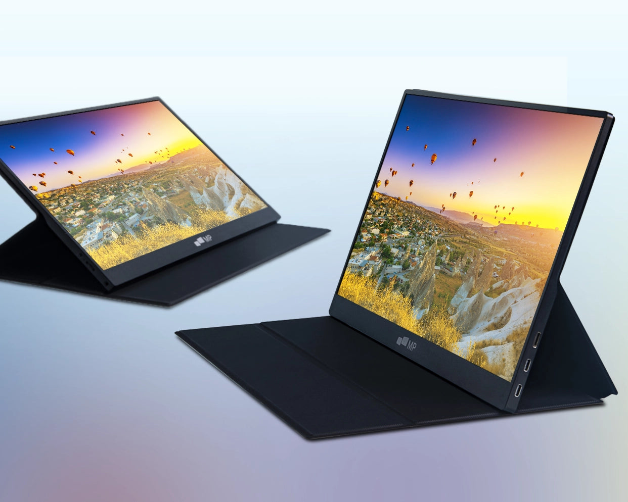 Fold Portable Screen Travel Monitor for Laptop with speakers | Mobile ...