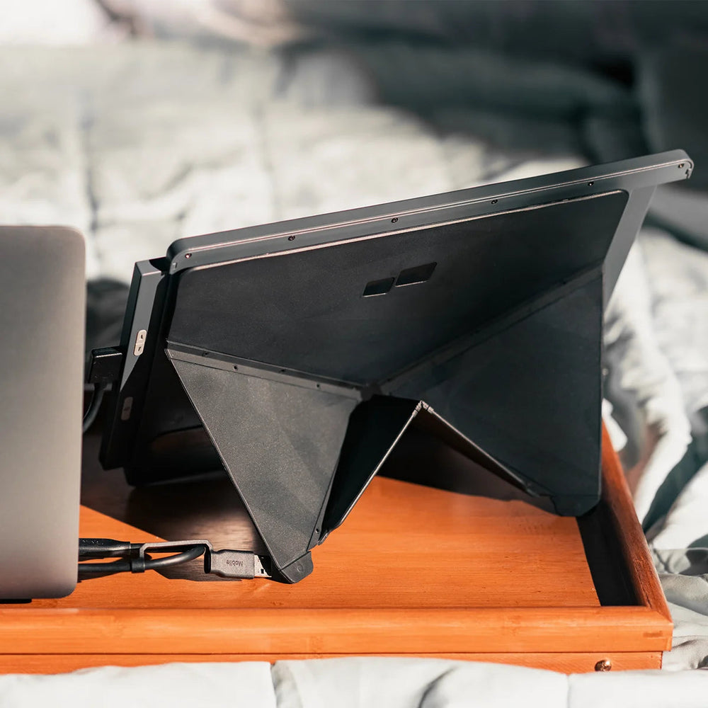 Portable Laptop Monitor Stand | Origami Monitor Kickstand | Mobile Pixels