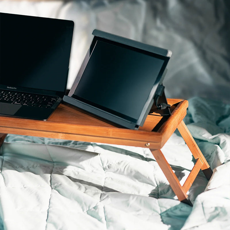 Portable Laptop Monitor Stand | Origami Monitor Kickstand | Mobile Pixels