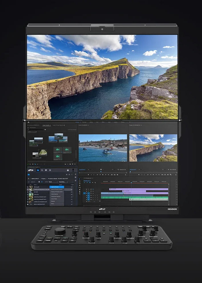 Geminos Stacked Dual Monitor with Stand – Storming Gravity