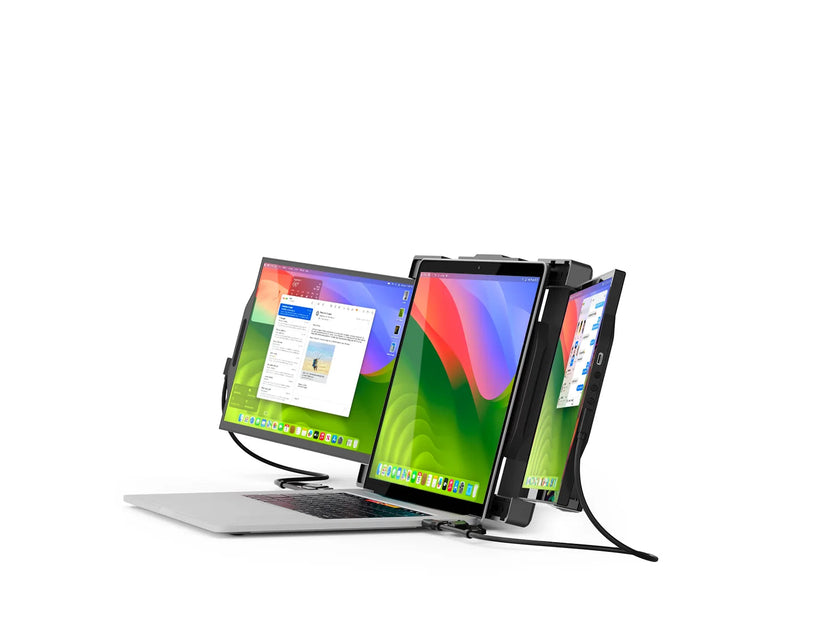 Tri-screen Extender for Laptop | Mobile Pixels