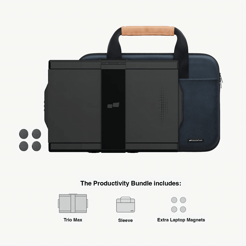 TRIO 2nd Laptop Screen Extender | Triple Monitor Laptop | Mobile Pixels