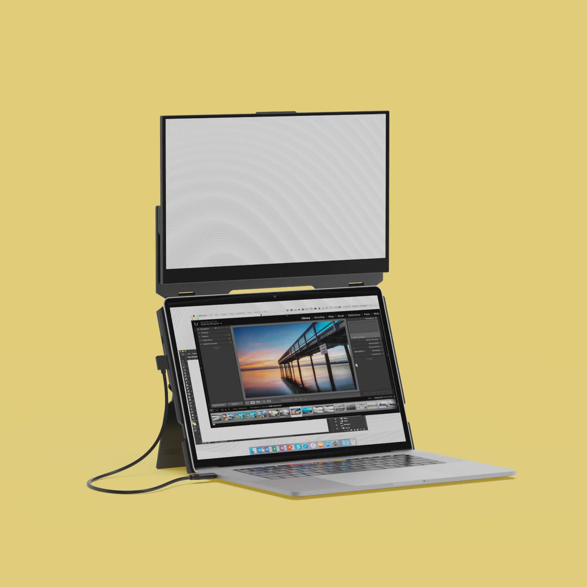 Duex Float Portable Stacked Extra Screen for Laptop | Mobile Pixels
